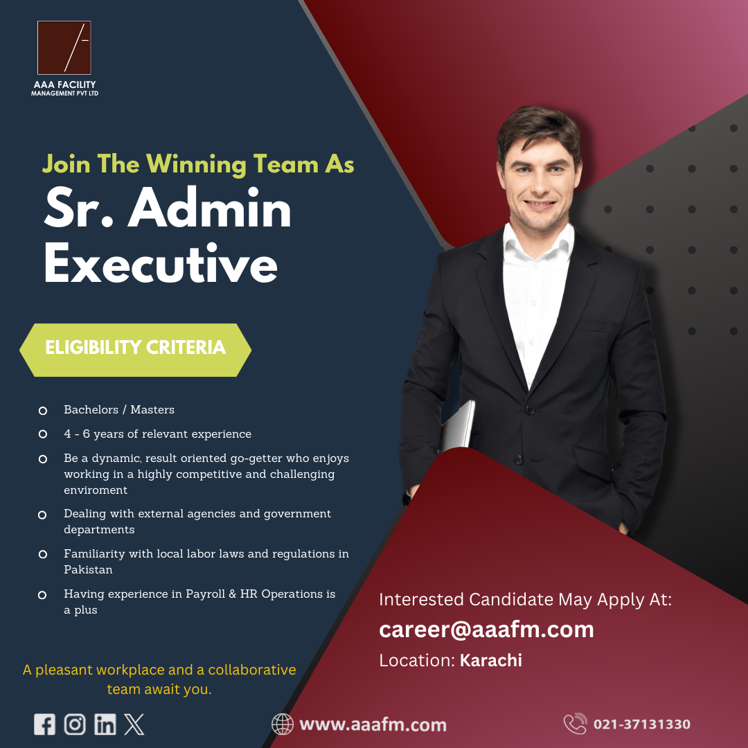 Careers - AAA Facility Management Pvt Ltd.